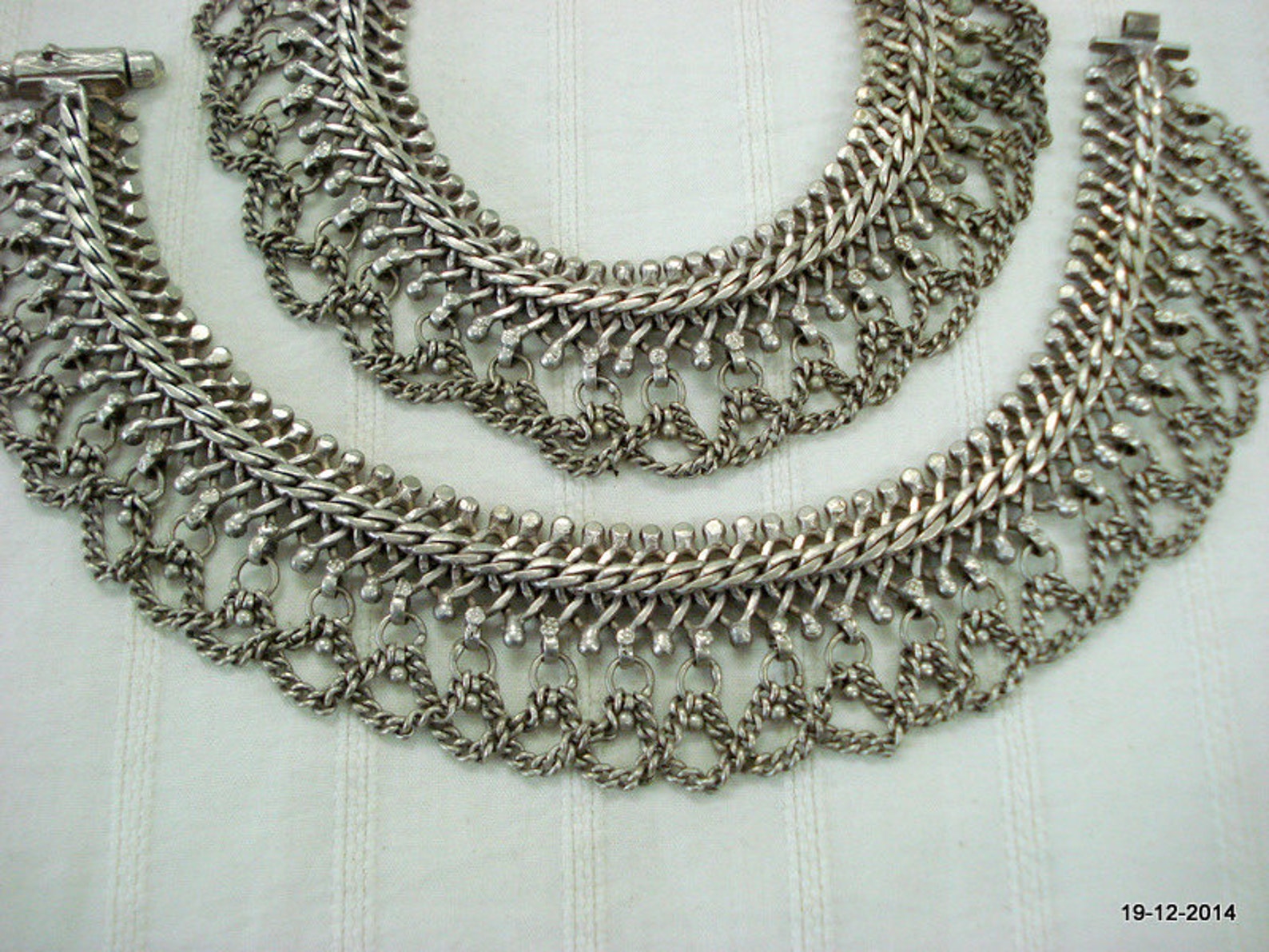 Vintage Anklet Antique Anklet Tribal Old Silver Anklet Feet | Etsy