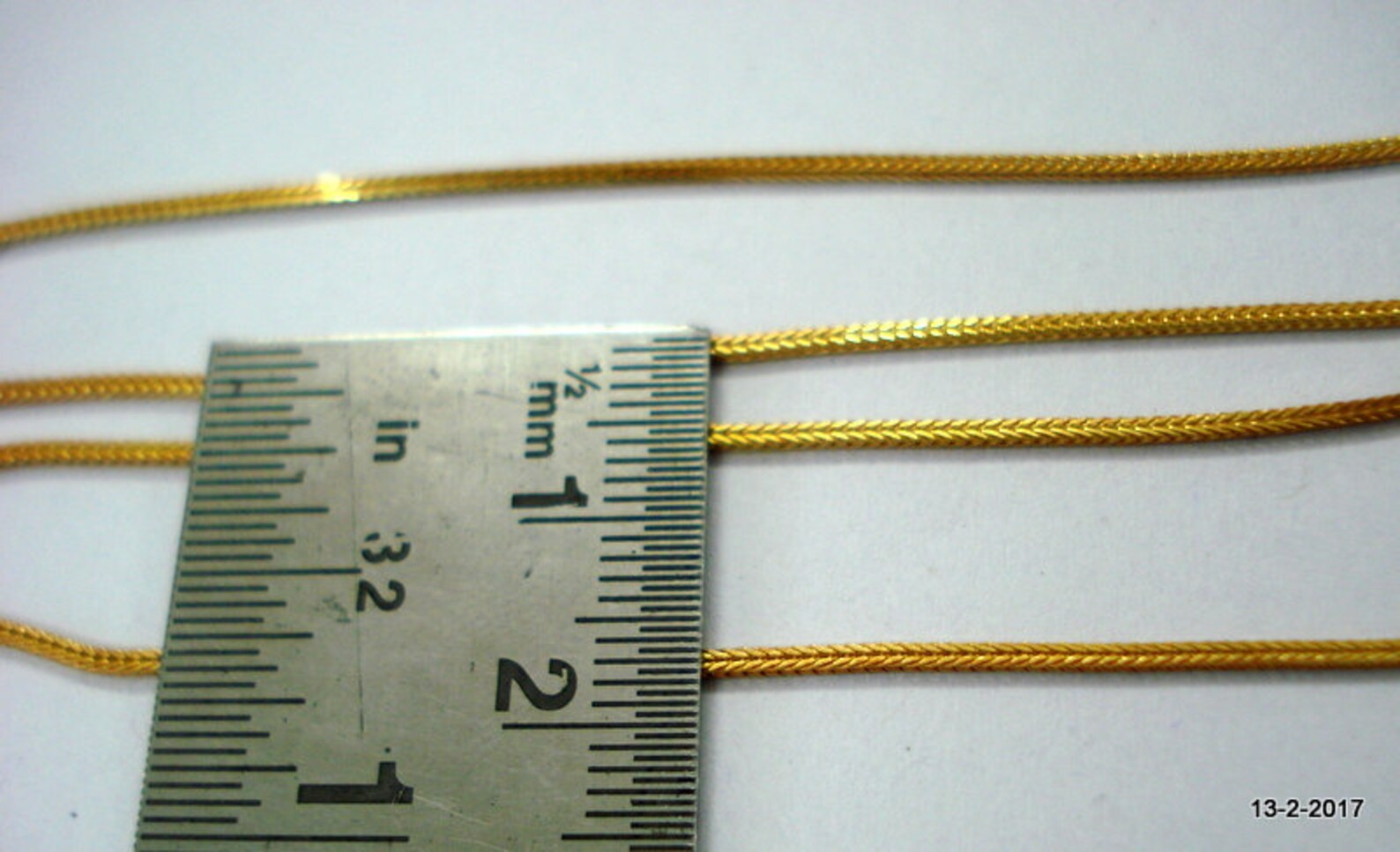 Sterling Silver Gold Vermeil Gold Gilded Chain Necklace | Etsy