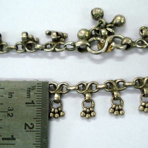 Vintage Antique Anklet Tribal Old Silver Anklet Feet Bracelet Ankle ...