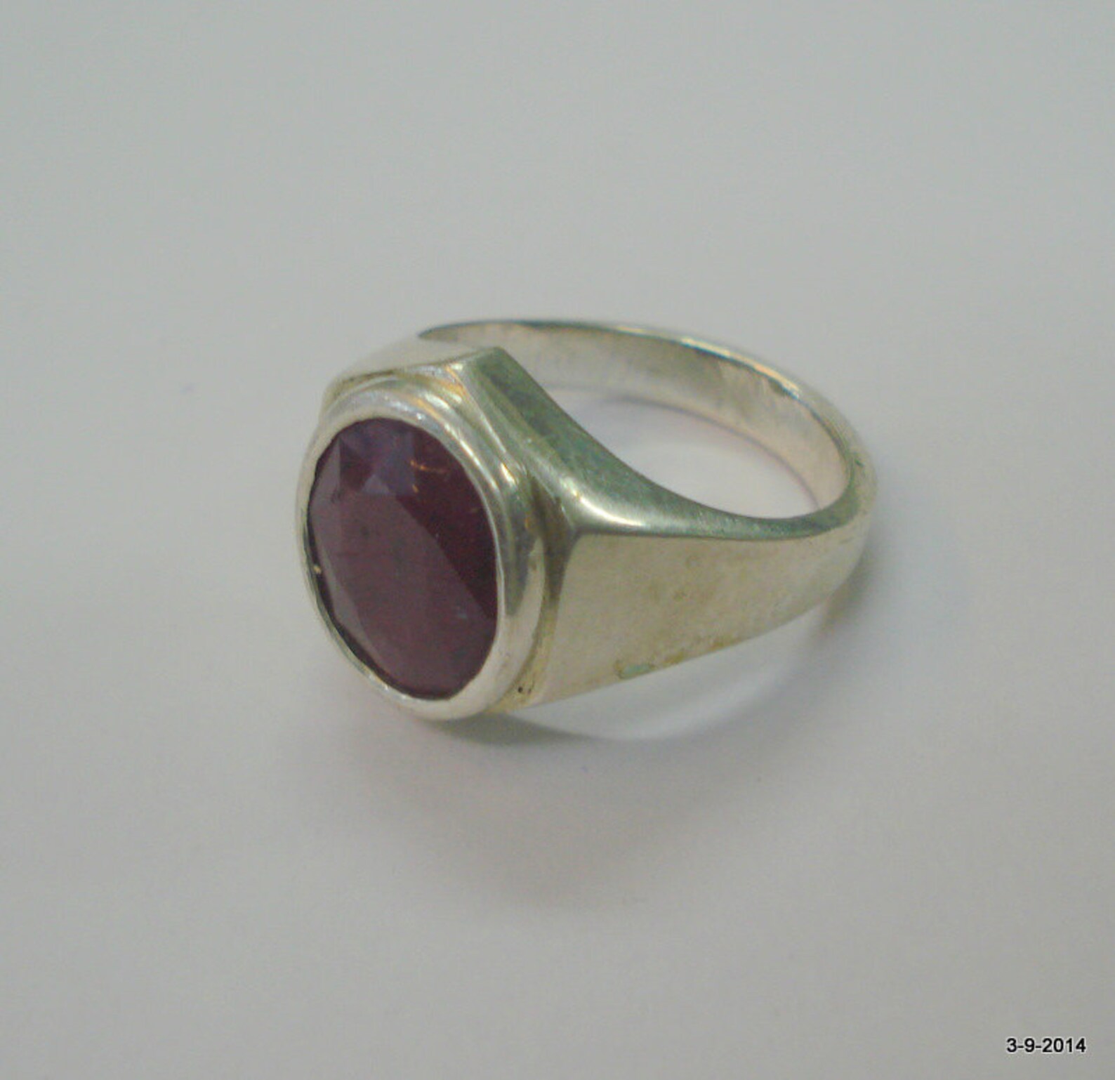 Sterling Silver Ring Ruby Gemstone Ring Handmade Jewelry From | Etsy