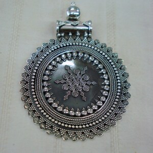Traditional Design Sterling Silver Necklace Pendant Handmade Jewellery ...