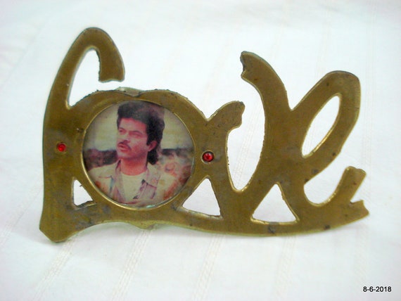 Traditional Old Collectible Metal Photo Frame Love Frame | Etsy