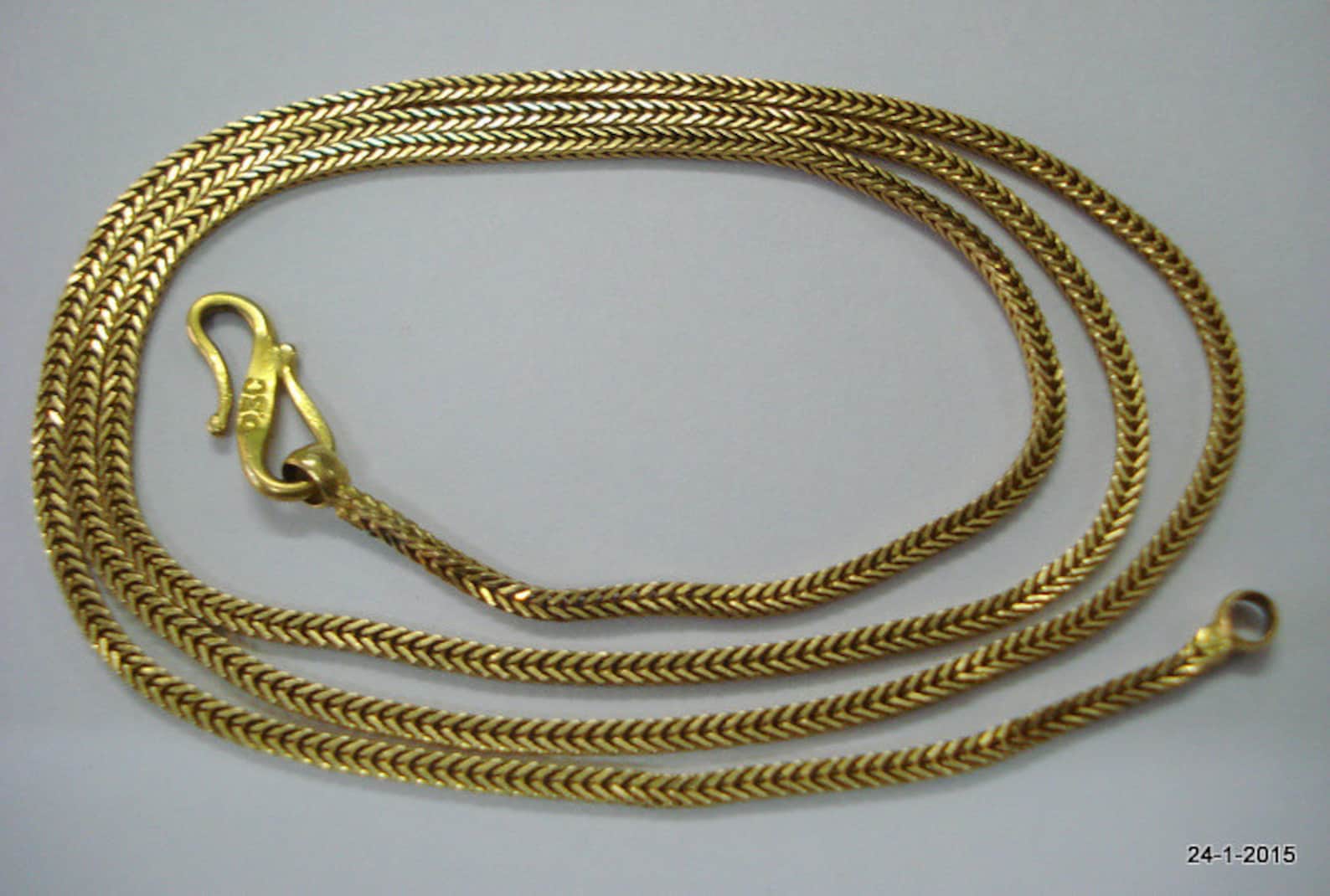 20 Kt Gold Chain Vintage Gold Chain Antique Gold Chain | Etsy