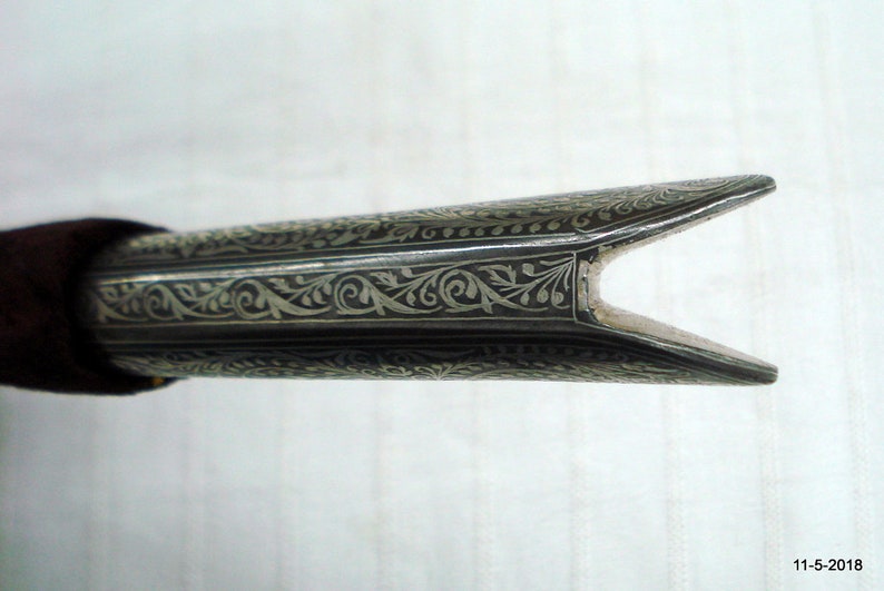 Vinatge Knife Damascus Steel Blade Knife Dagger Katar Handmade - Etsy