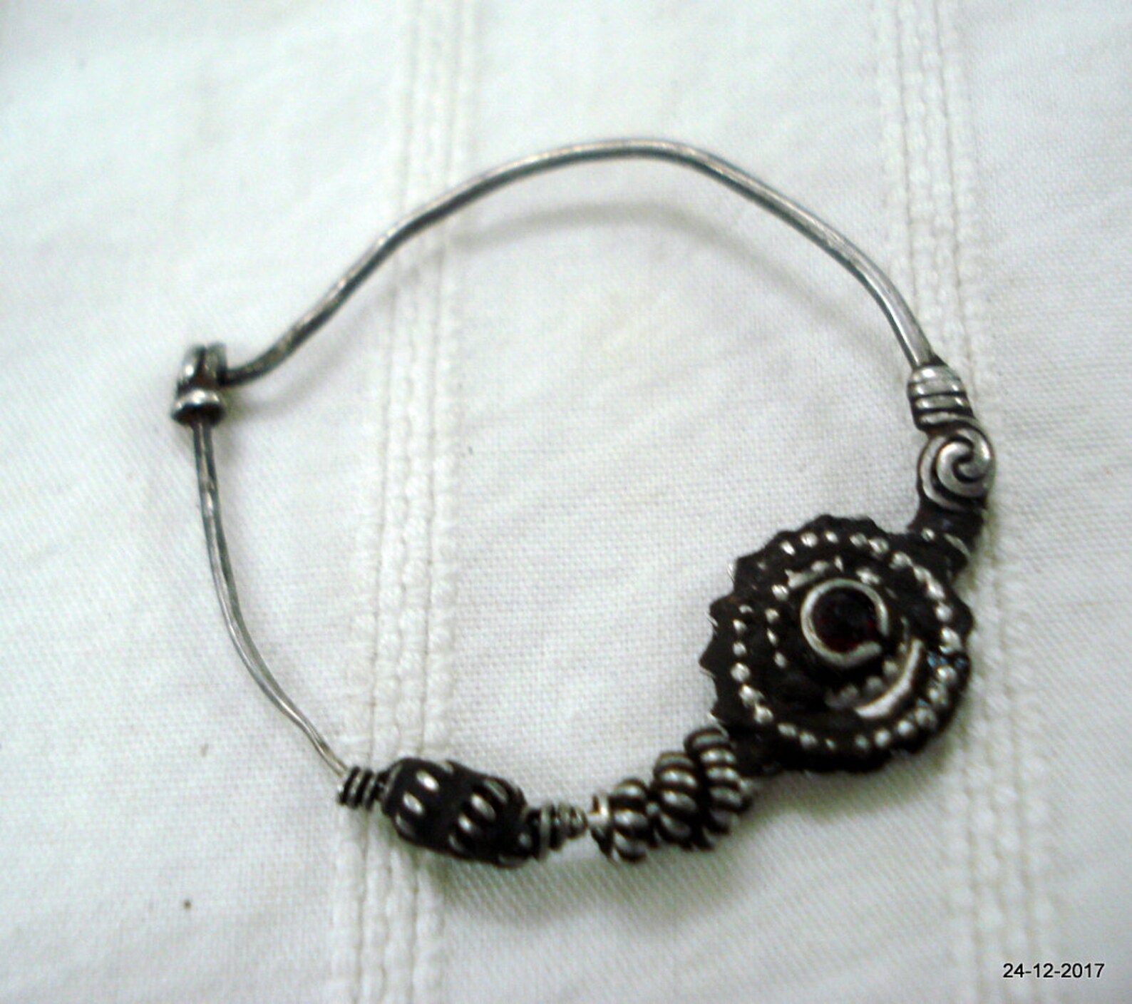 Vintage Nose Ring Antique Nose Ring Tribal Old Silver Nosering - Etsy