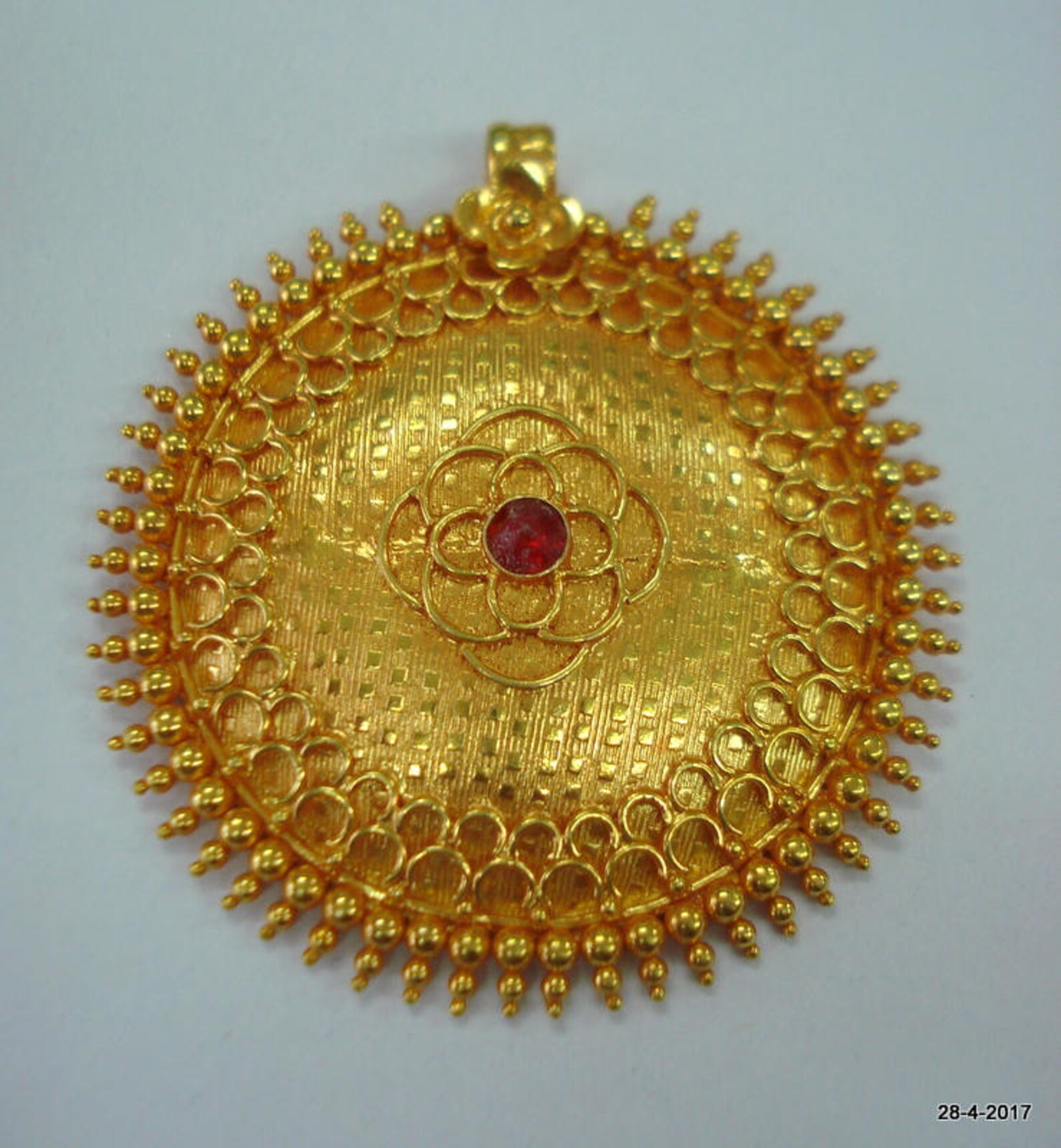 Vintage Antique 20kt Gold Necklace Pendant Handmade Jewelry - Etsy