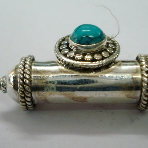 Sterling Silver Necklace Pendant Taweez Box Pendant Handmade - Etsy