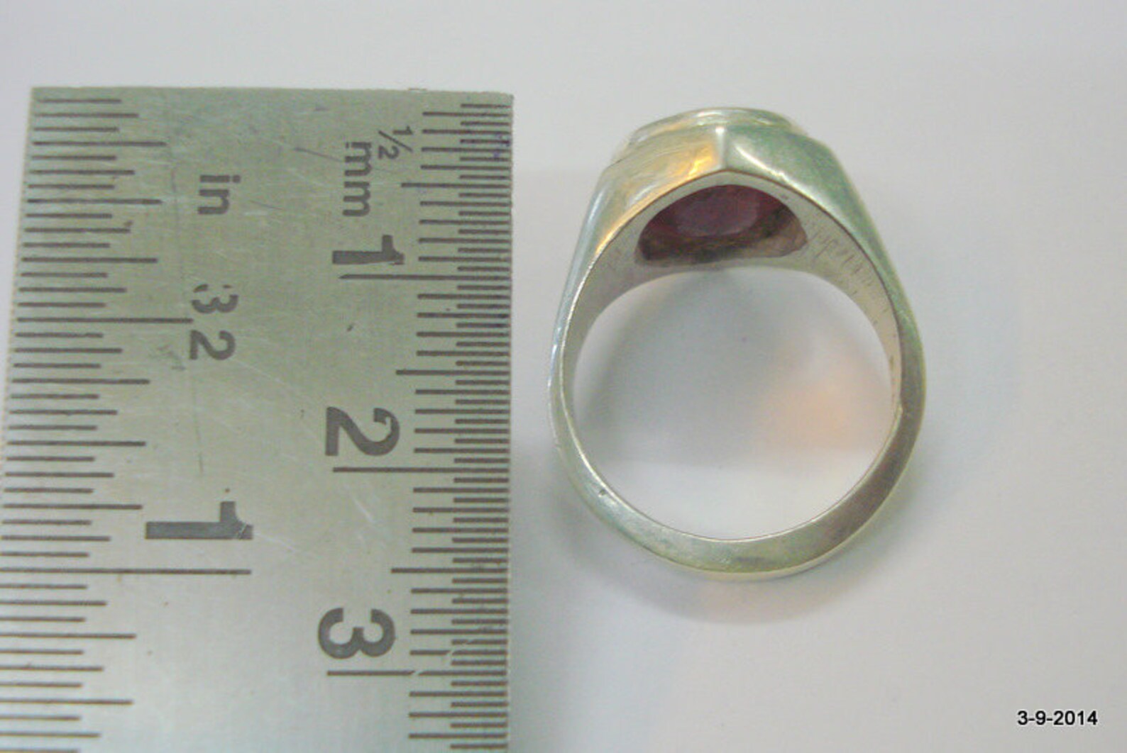 Sterling Silver Ring Ruby Gemstone Ring Handmade Jewelry From | Etsy