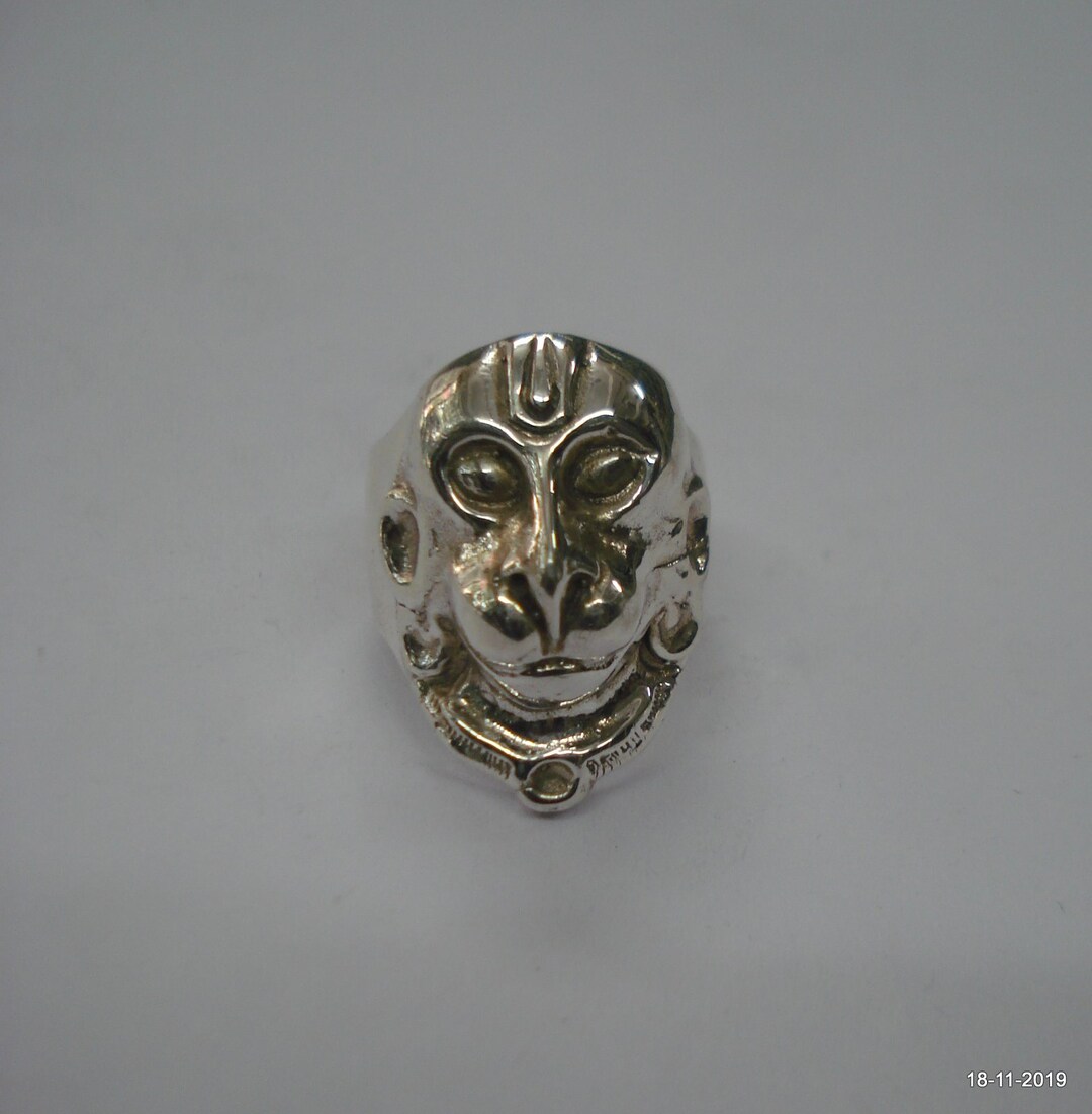 Ethnic Sterling Silver Ring Face Ring Handmade Silver Ring - Etsy