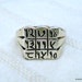 Sterling Silver Ring Shani Yantra Ring Good Luck Ring - Etsy