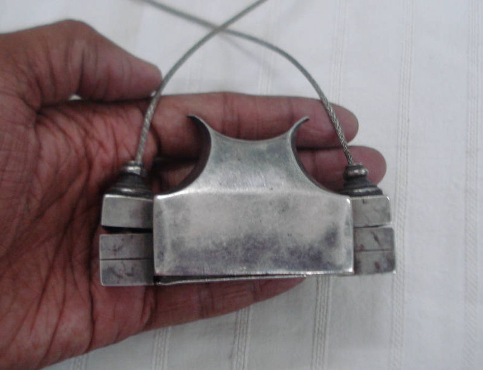 Antique Old Silver Lingam Box Pendant Sacred Symbol Necklace God Shiva ...