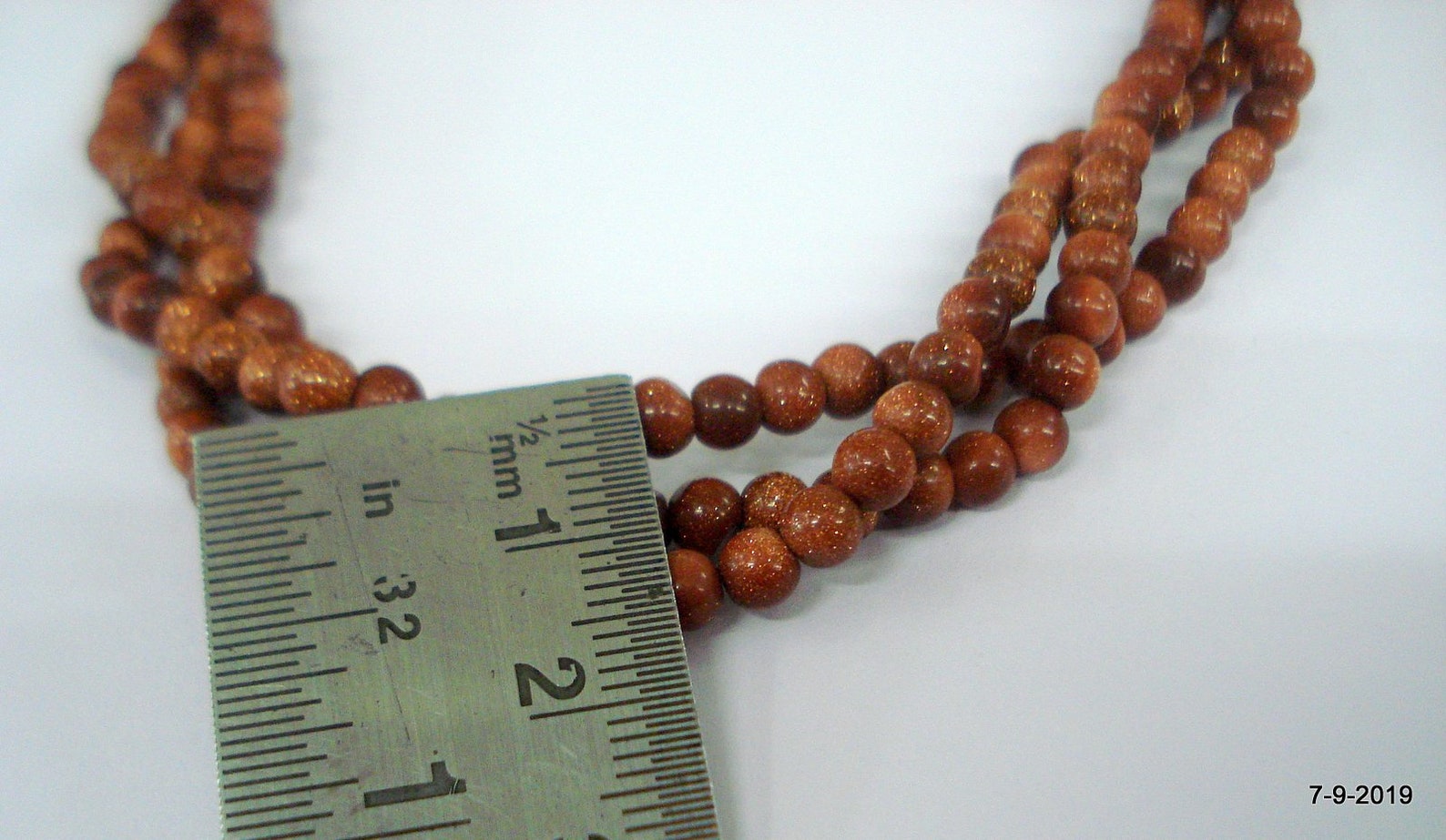 Vintage Sun Sitara Stone Beads Necklace Strand Sun Sitara - Etsy