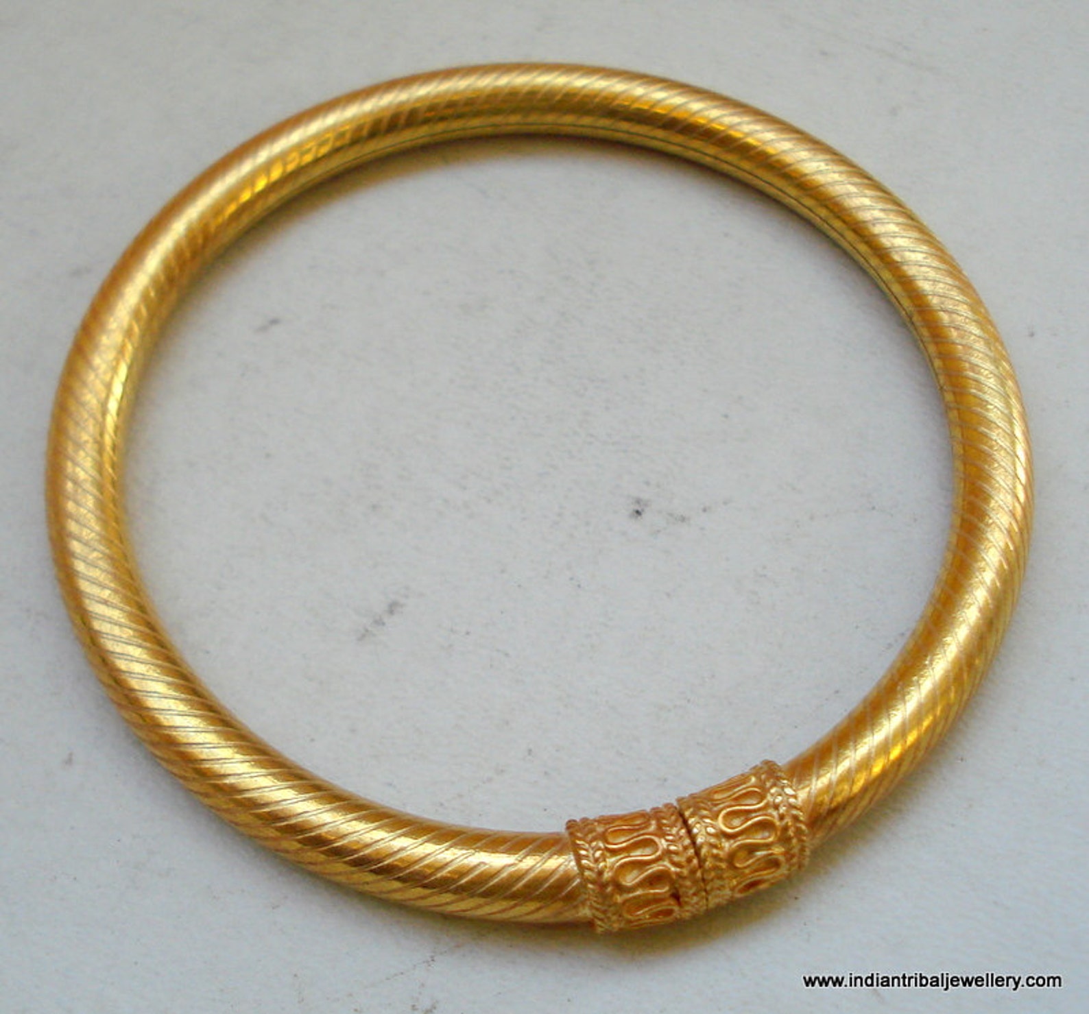 Traditional Design Gold Gilded Silver Bracelet or Bangle - Etsy