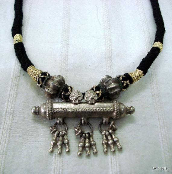 Vintage Antique Tribal Old Silver Taviz Amulet Pendant - Etsy