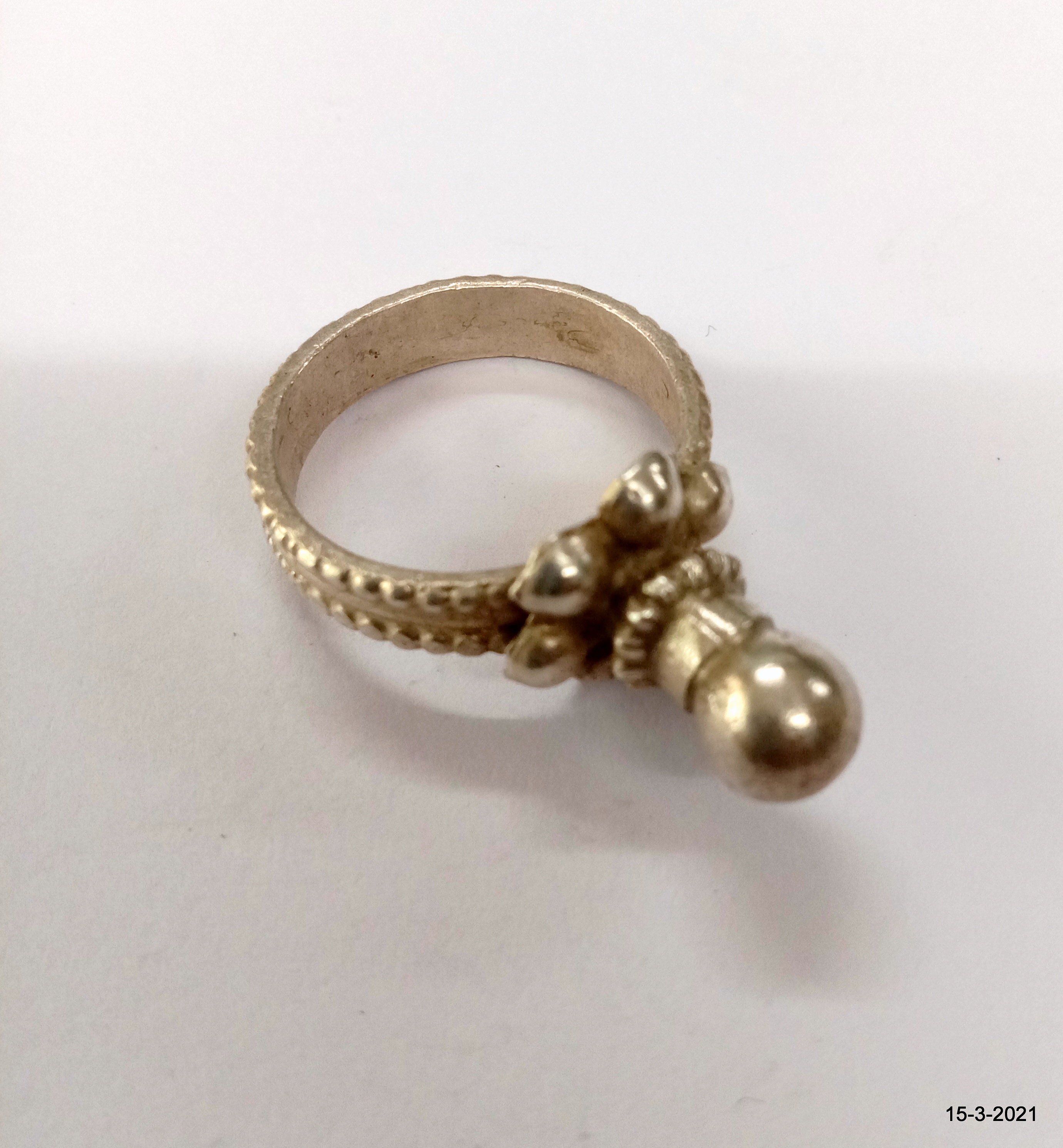 Vintage Antique Tribal Old Silver Ring Lingam Ring Handmade - Etsy