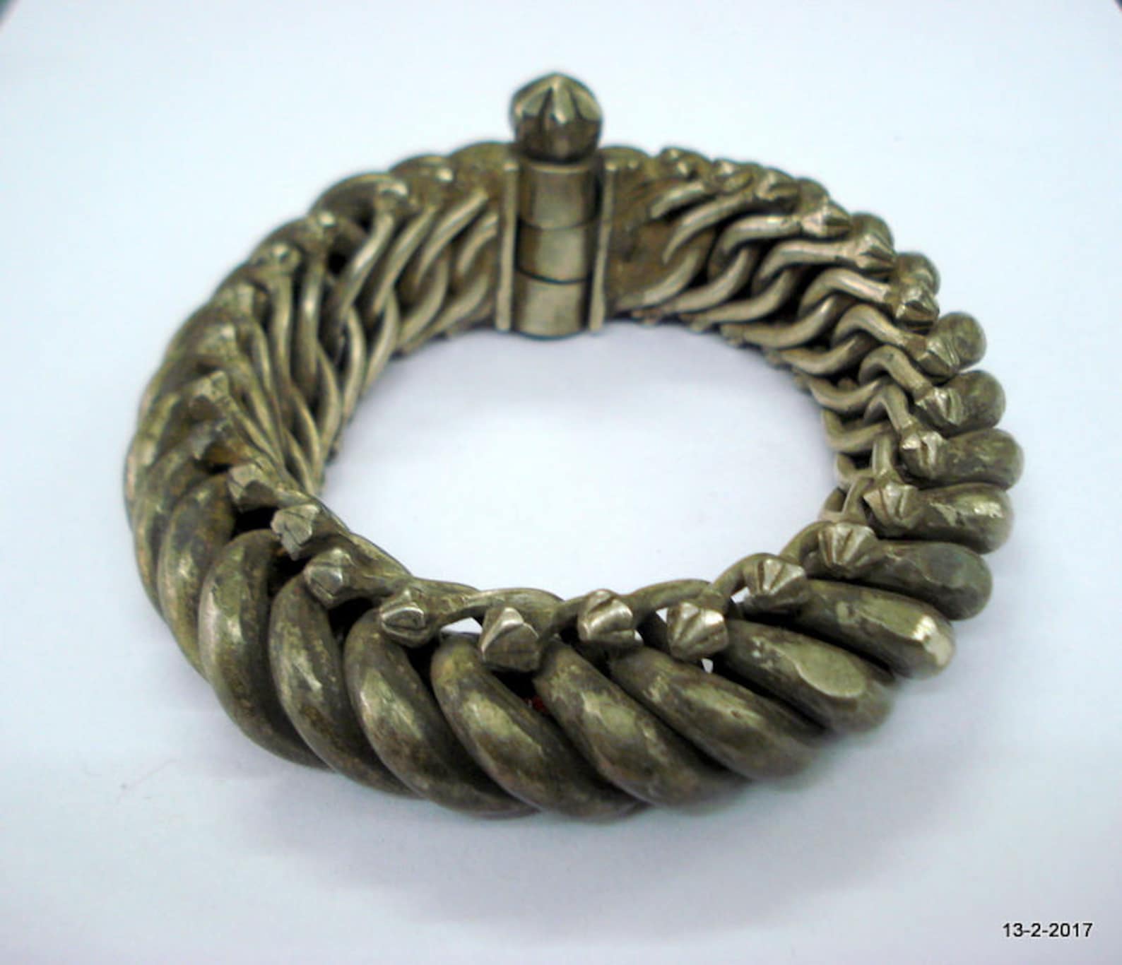 Vintage Antique Tribal Old Silver Anklet Ankle Bracelet - Etsy