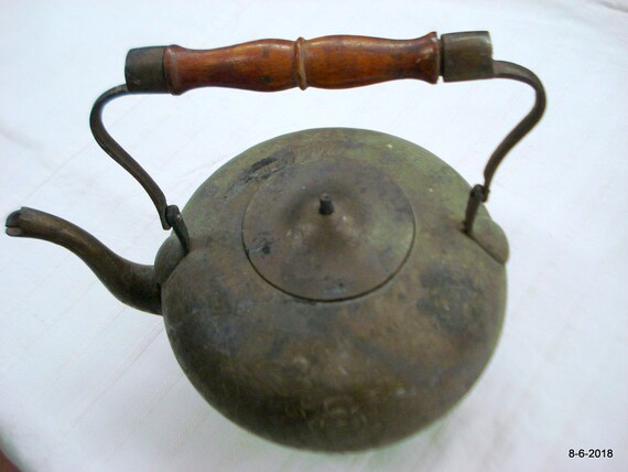 Traditional Old Collectible Metal Tea Pot Kettle Indian - Etsy