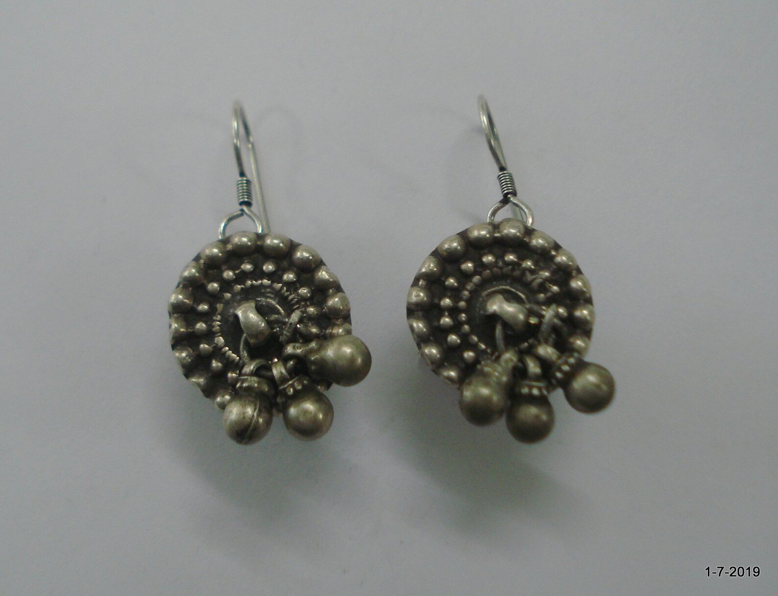 Vintage antique tribal old silver ear plug earrings | Etsy