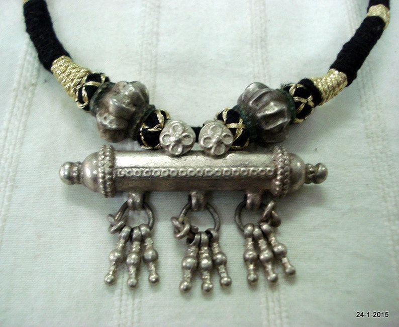 Vintage Antique Tribal Old Silver Taviz Amulet Pendant - Etsy