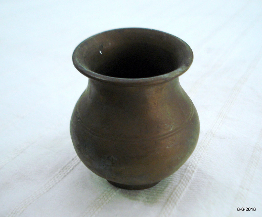 Antique Traditional Old Brass Lota Pot Children Drinking Water - Etsy