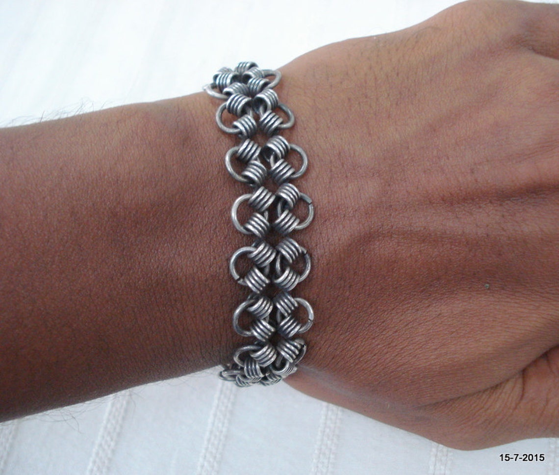 Vintage Antique Tribal Old Silver Bracelet Cuff Traditional - Etsy