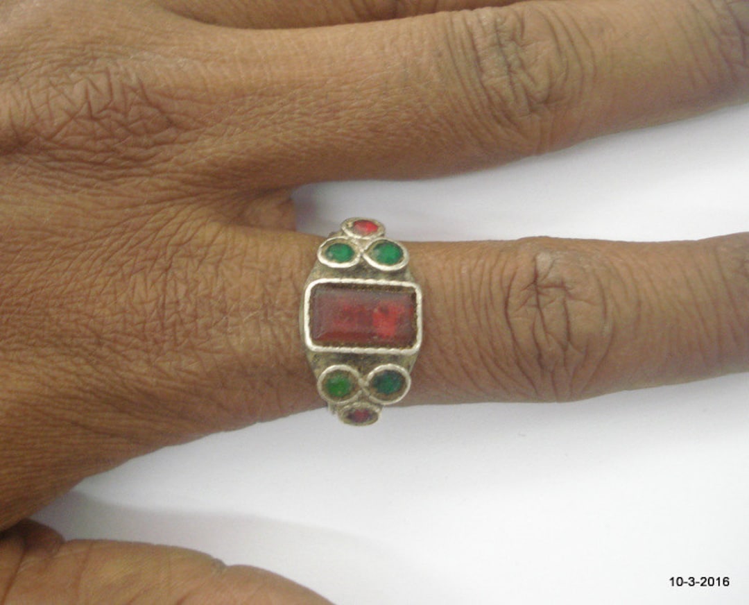 Vintage Ring Antique Ring Tribal Old Silver Ring Indian Silver Ring - Etsy