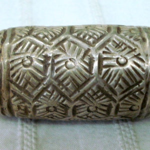 Vintage Antique Ethnic Tribal Old Silver Pendant Necklace Amulet Taviz ...