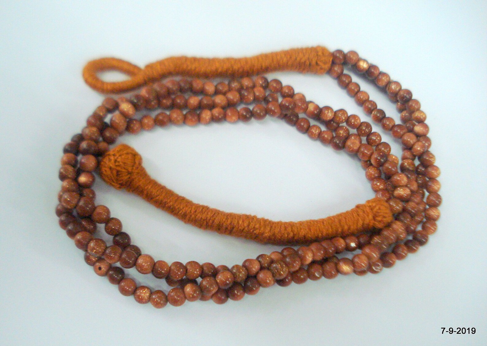 Vintage Sun Sitara Stone Beads Necklace Strand Sun Sitara - Etsy