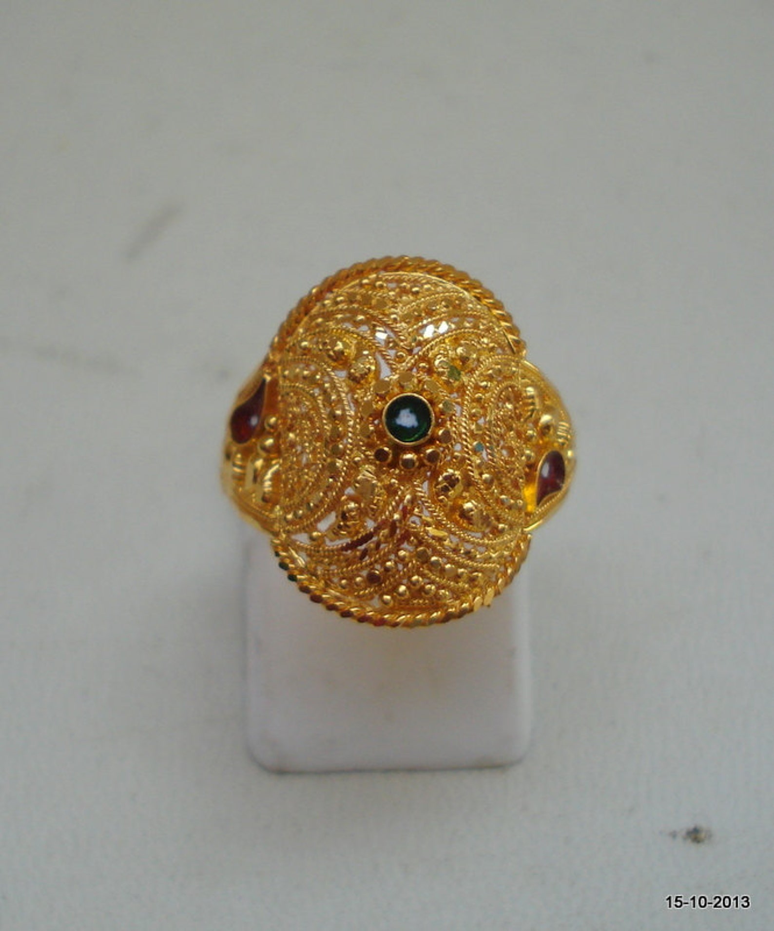 20k Gold Ring Handmade Jewelry Traditional Design - Etsy