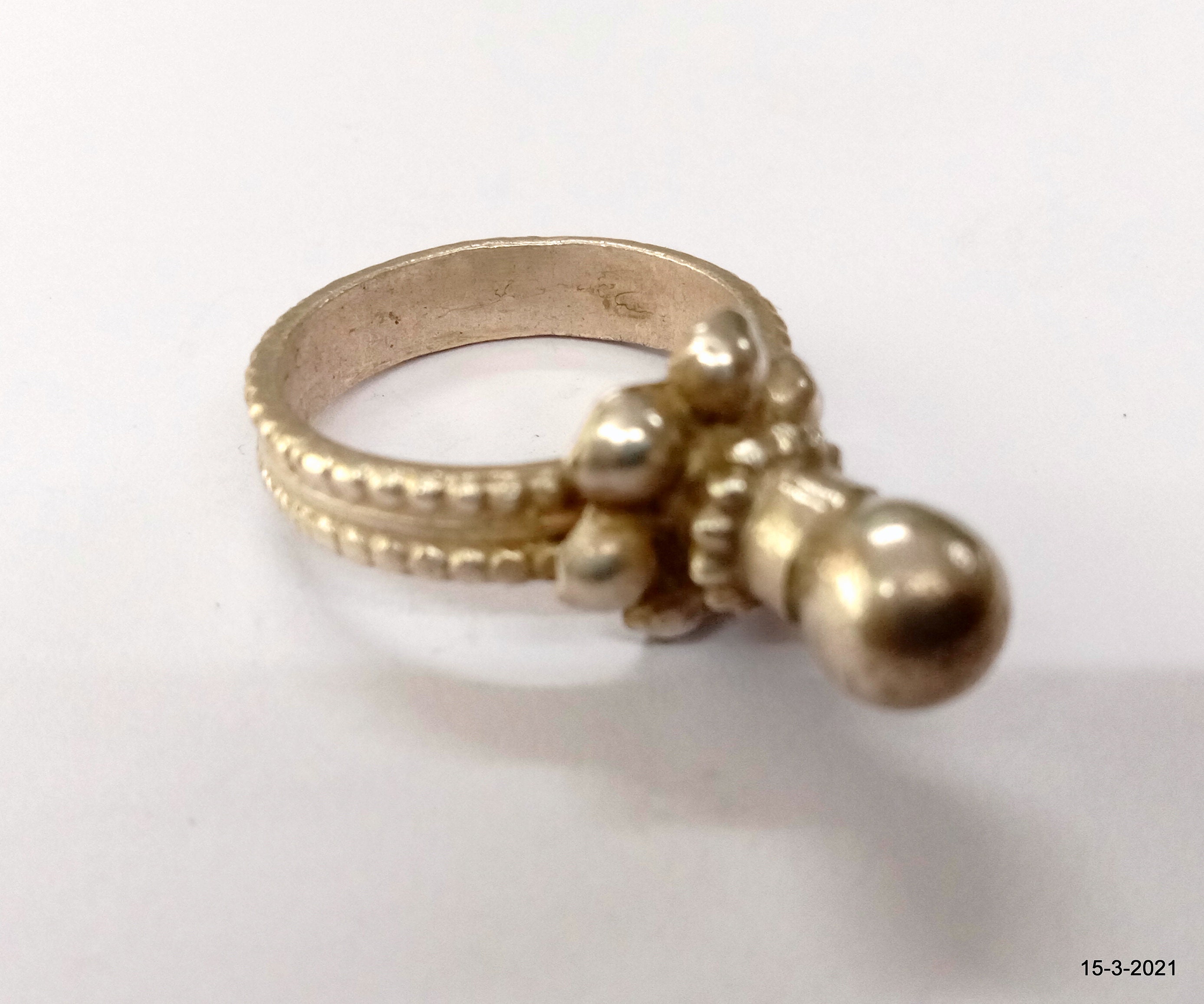 Vintage Antique Tribal Old Silver Ring Lingam Ring Handmade - Etsy