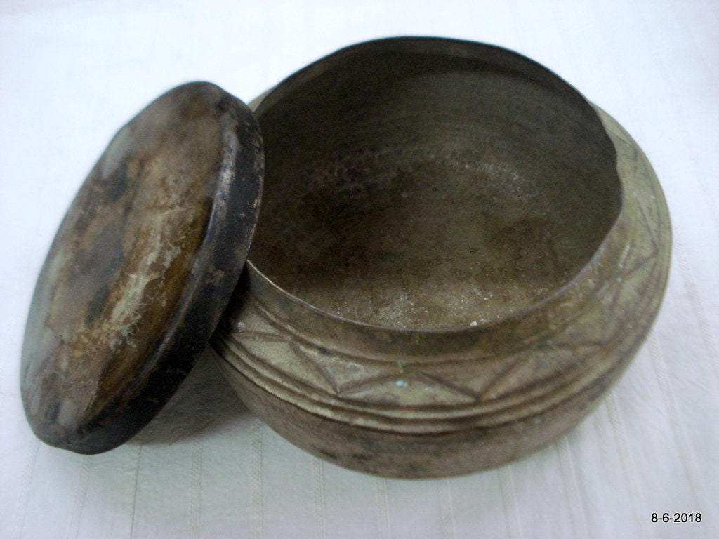 Traditional Collectible Old Metal Chapati Box Bread Box Indian - Etsy