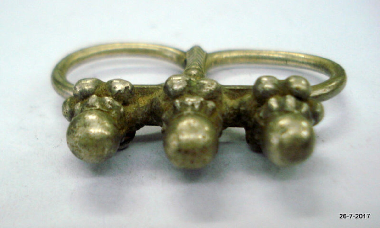 Vintage Antique Ethnic Tribal Old Silver Double Ring - Etsy