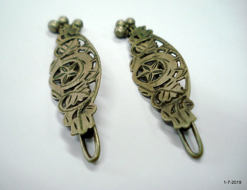 Vintage Antique Tribal Old Silver Hairpin Hair Clip Hair | Etsy