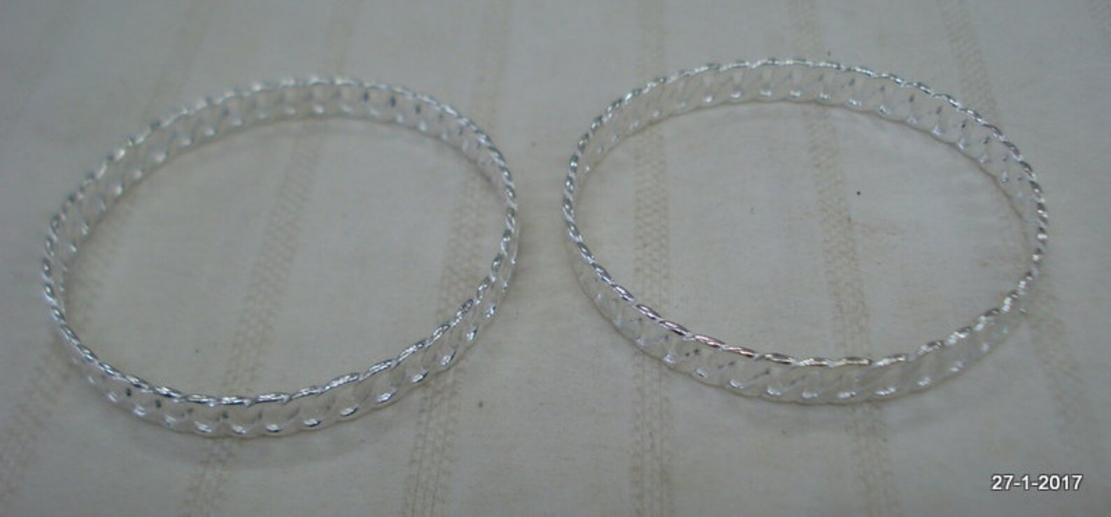 Ethnic Sterling Silver Bangle Bracelet Chudiyan 2pc Handmade - Etsy