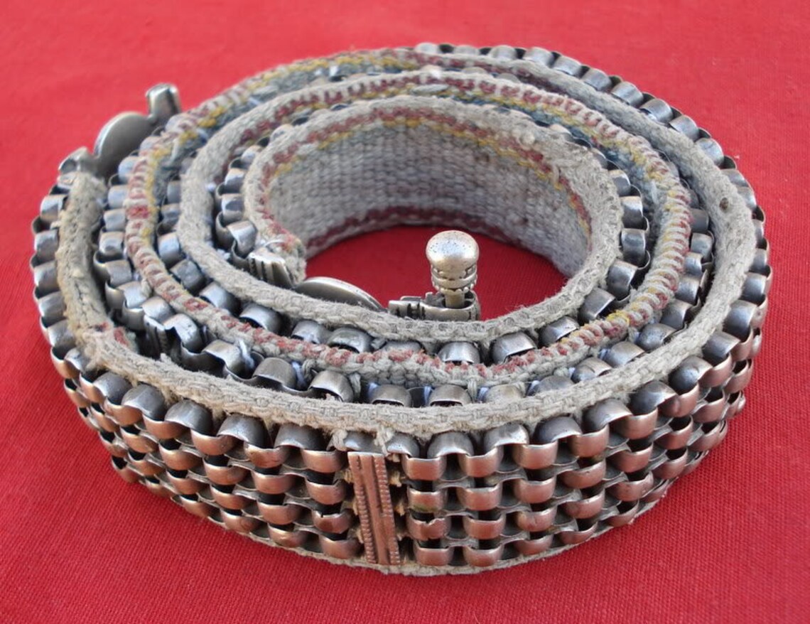 Vintage Antique Ethnic Old Silver Belt Belly Chain Hip Chain - Etsy