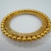 Vintage Gold Gilded Silver Bracelet Bangle Antique Gold - Etsy
