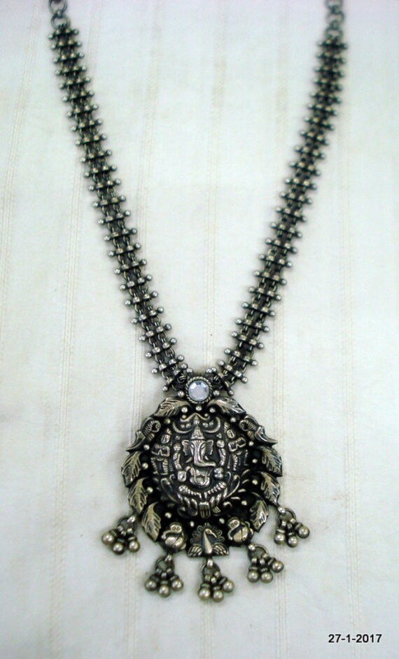 light blue ganesha hindu - Gem