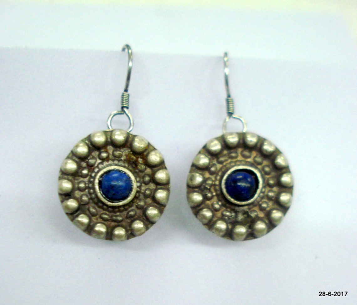 Vintage Antique Tribal Old Silver Ear Plug Earrings - Etsy