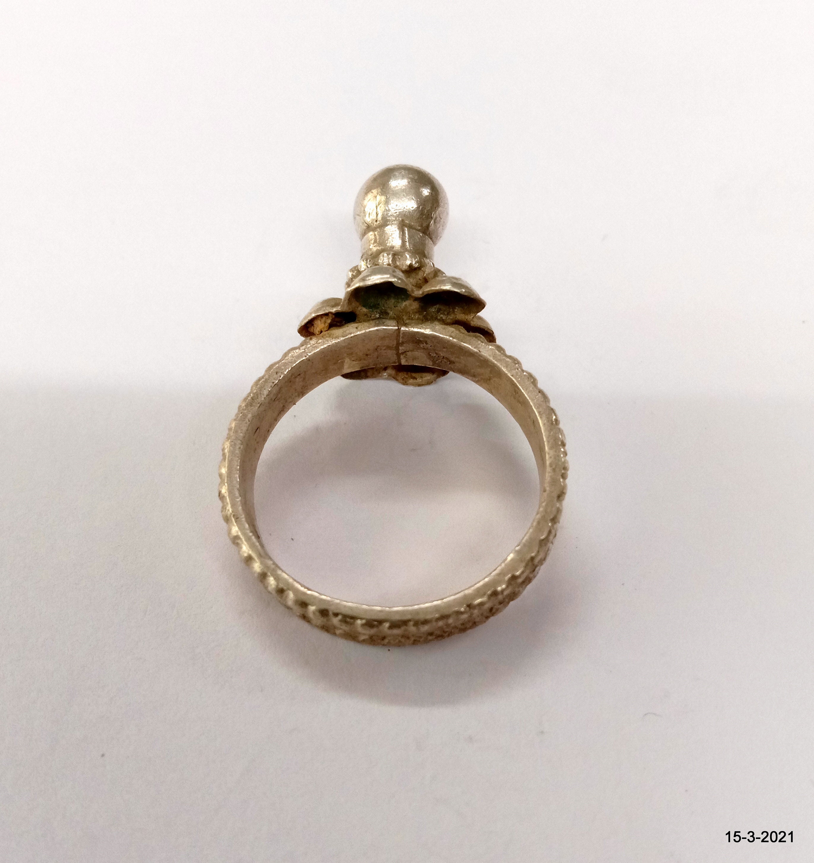 Vintage Antique Tribal Old Silver Ring Lingam Ring Handmade - Etsy