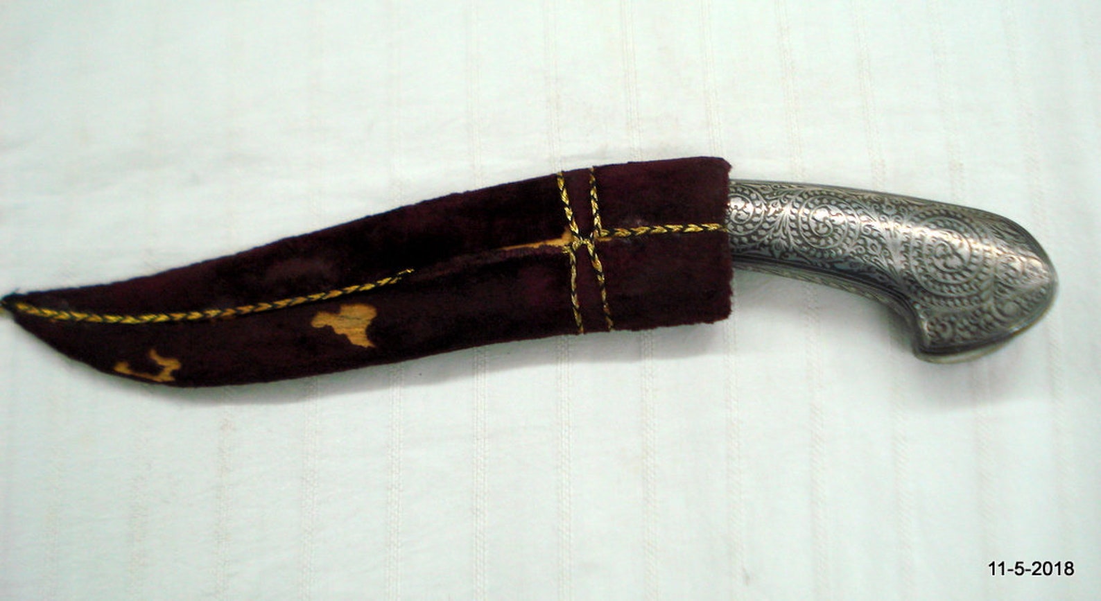 Vinatge Knife Damascus Steel Blade Knife Dagger Katar Handmade - Etsy