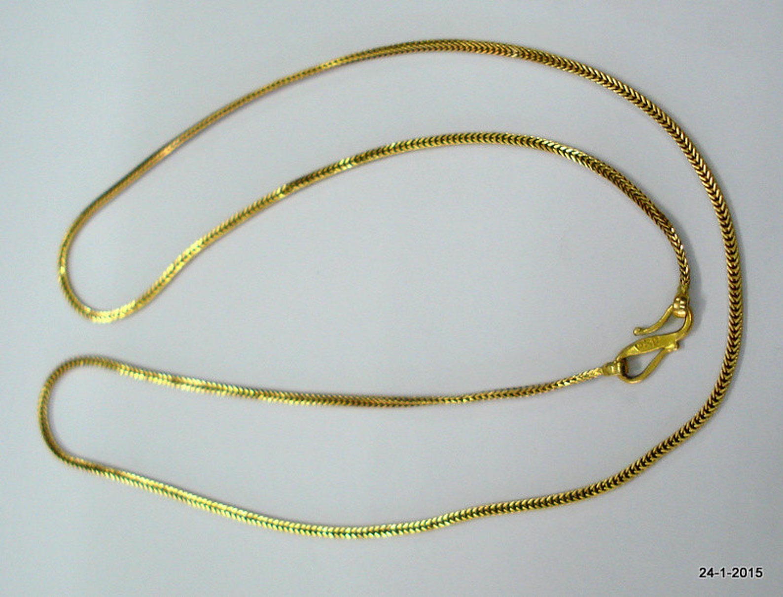 20 Kt Gold Chain Vintage Gold Chain Antique Gold Chain - Etsy