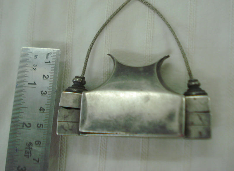 Antique Old Silver Lingam Box Pendant Sacred Symbol Necklace | Etsy