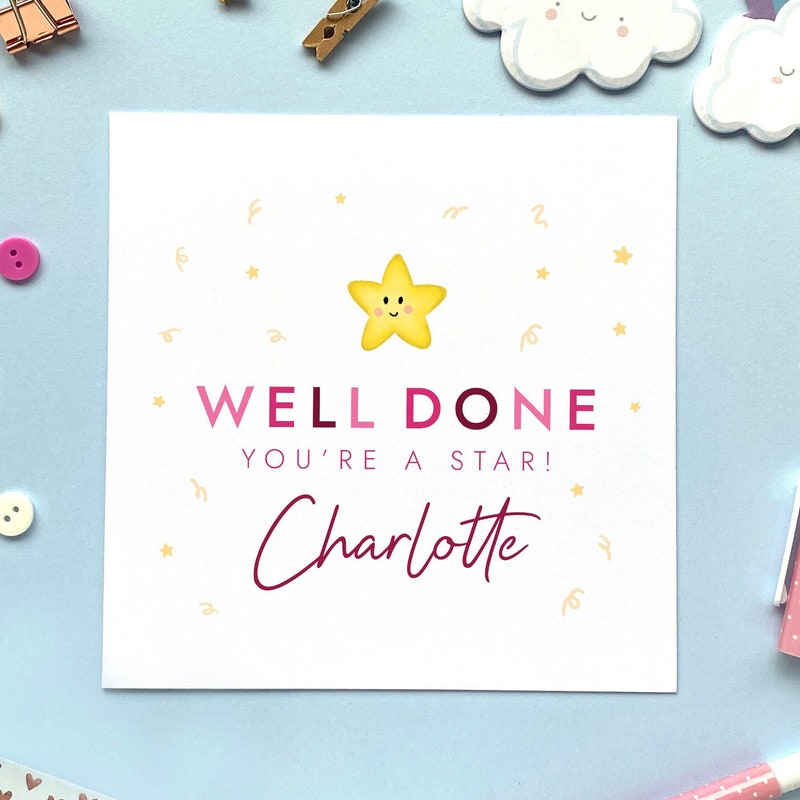 Well Done Card - Etsy UK