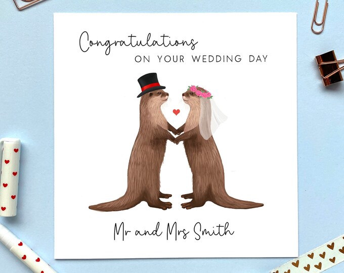 Married Frogs Valentines/engagement/wedding/anniversary Card - Etsy