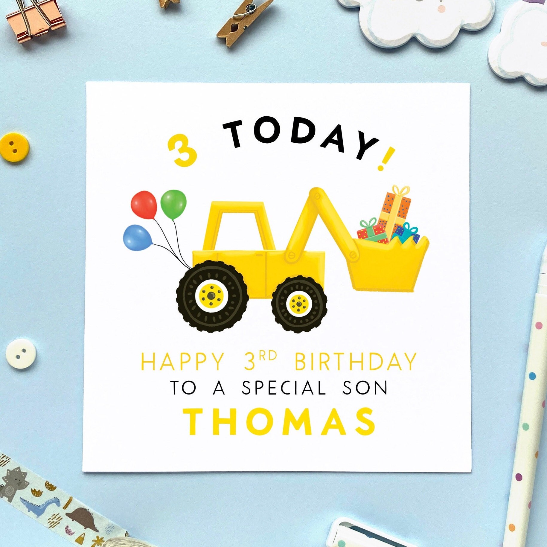 Happy 3rd Birthday Baby Boy