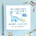 Personalised Dinosaur First Father's Day Card for a Special Daddy, Dad ...