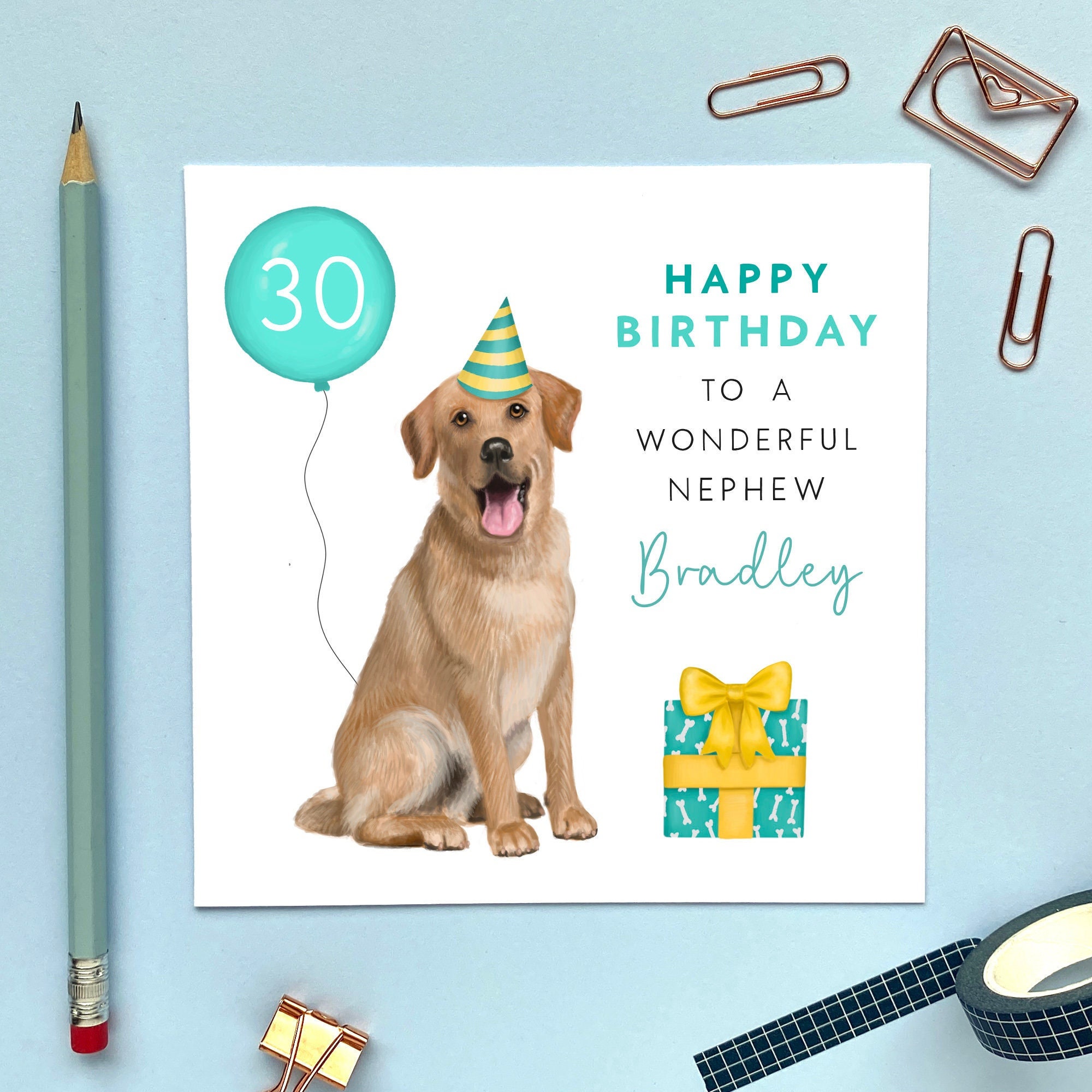 Happy Birthday Cute Lab