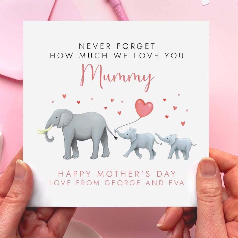 Personalised Mam Card - Etsy UK