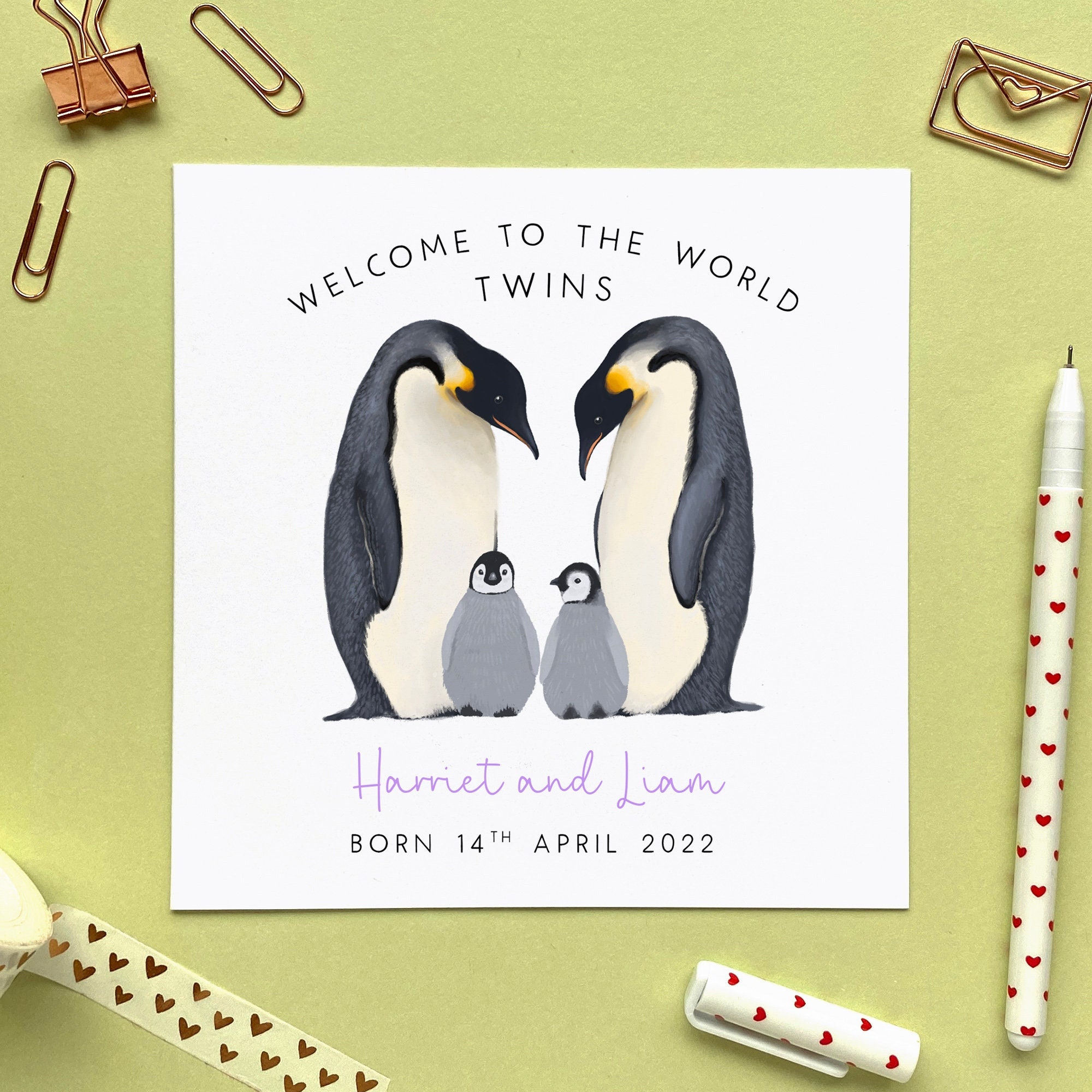 Two Baby Penguins