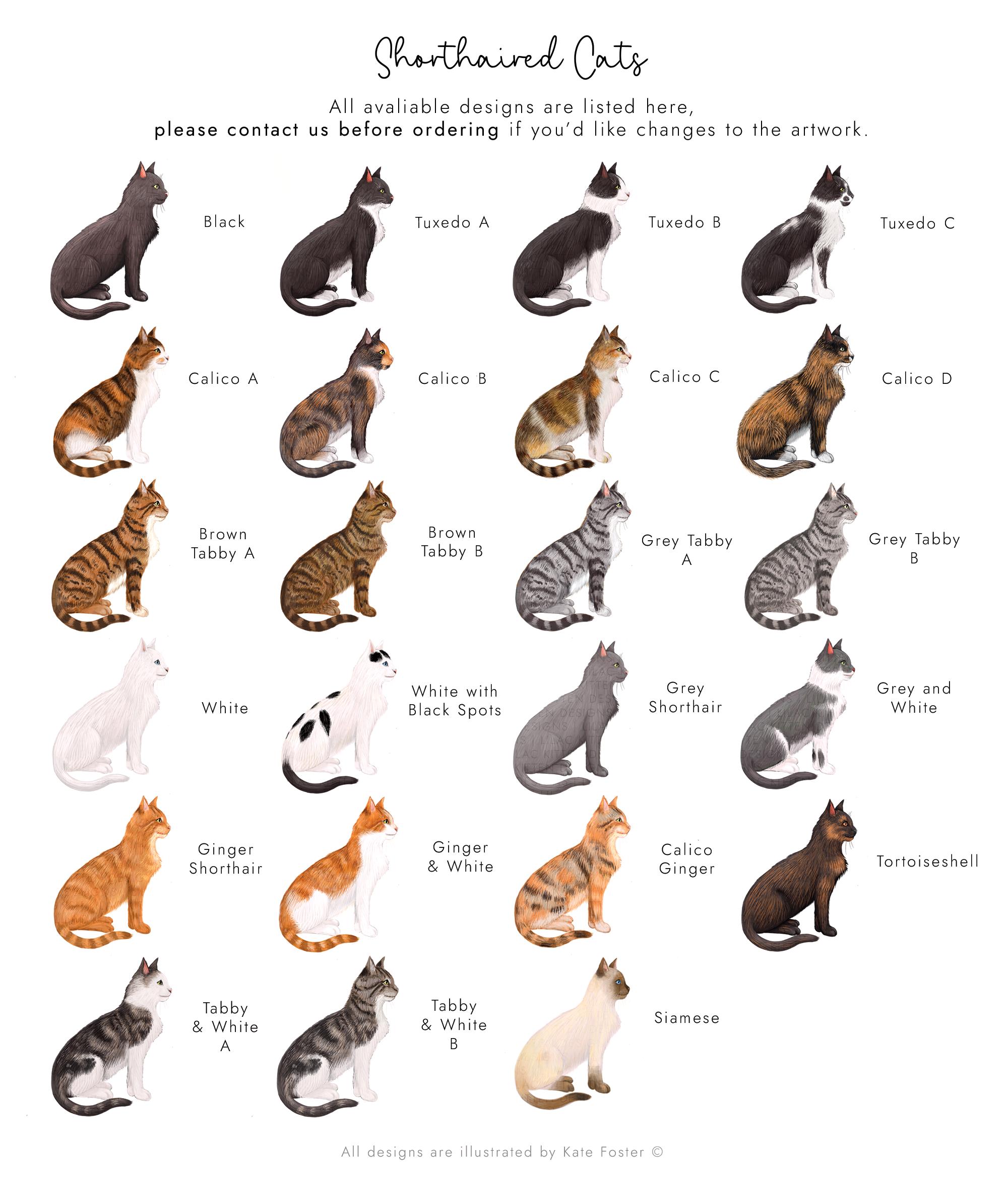 Personalised Cats 40th Birthday Card for Her | Daughter, Granddaughter ...